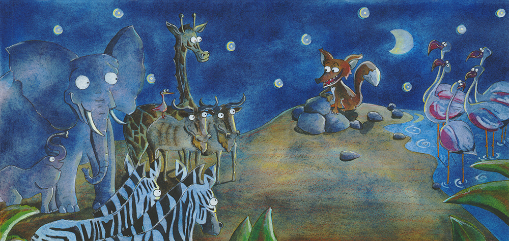 Saul Daru' » THE FOX AND THE LION